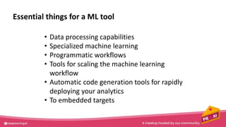 Machine Learning 101 | Essential Tools for Machine Learning | PPT