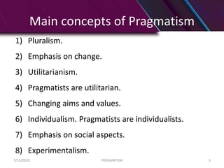 Hafiz safi ullah, progmatism | PPT