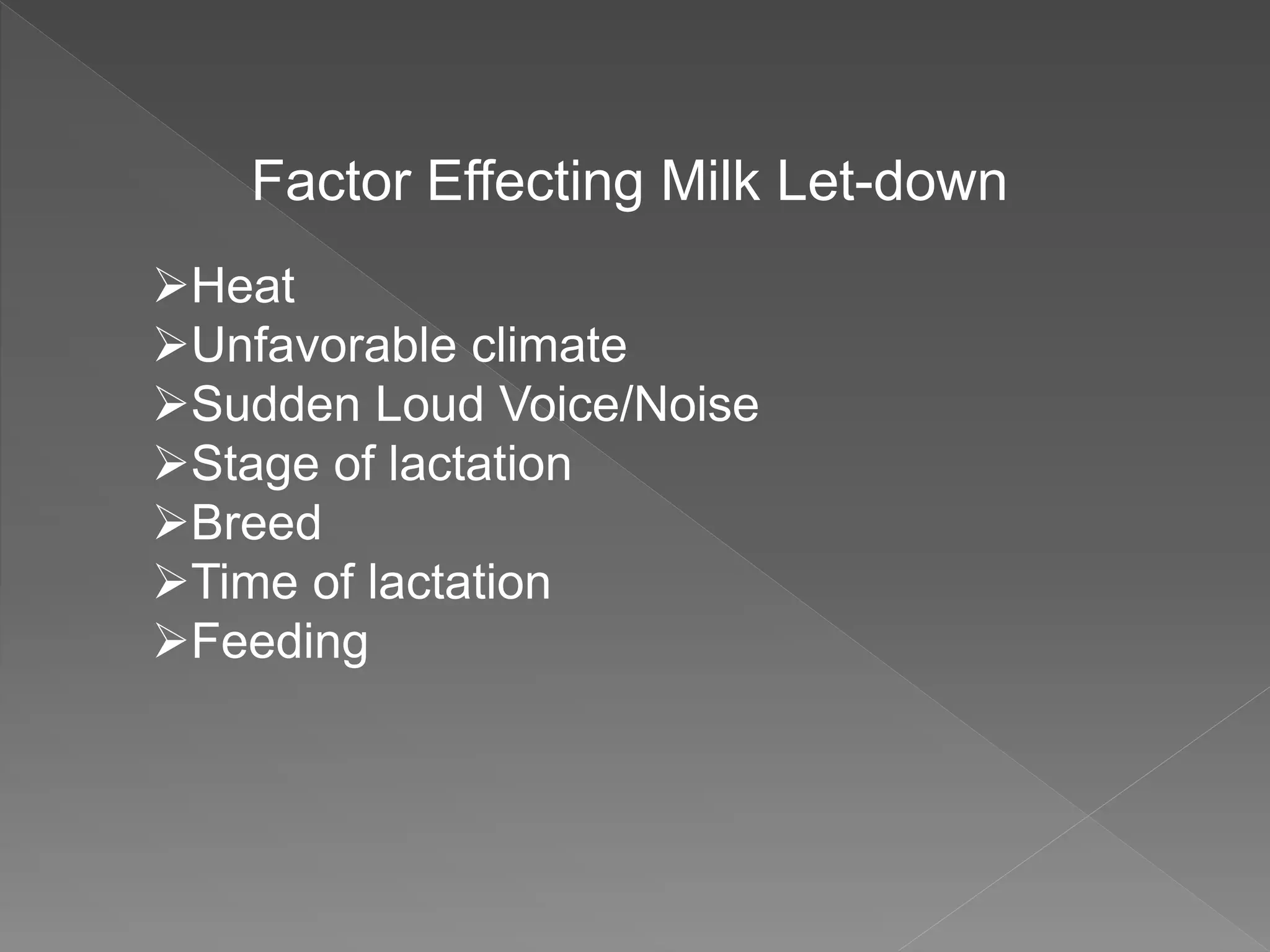 Mammary system, Milk Synthesis, Milk Let-down & Milking | PPTX