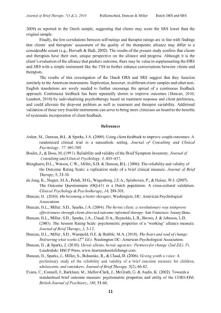 HafkenscheidDutchORS | PDF