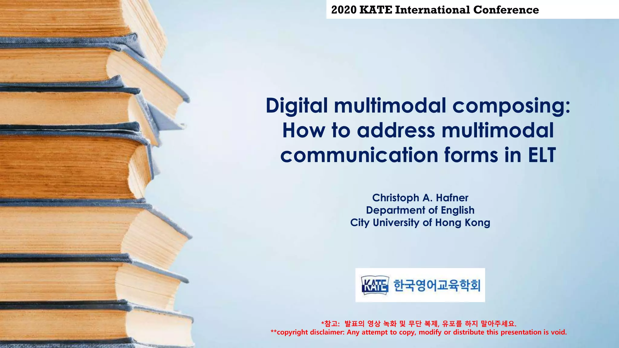 Digital Multimodal Composing How To Address Multimodal Communication Forms In Elt Ppt