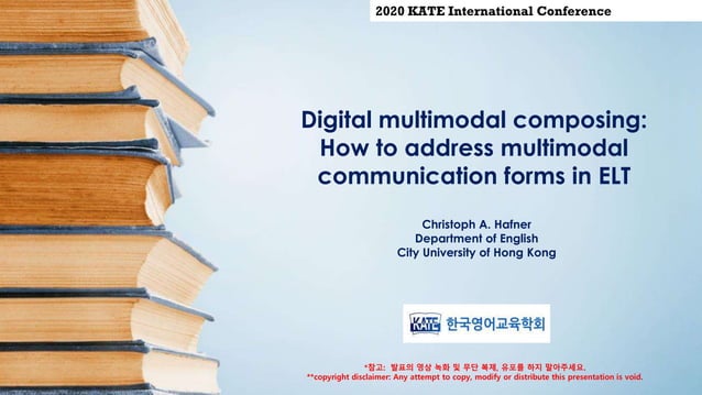 Digital multimodal composing: How to address multimodal communication ...