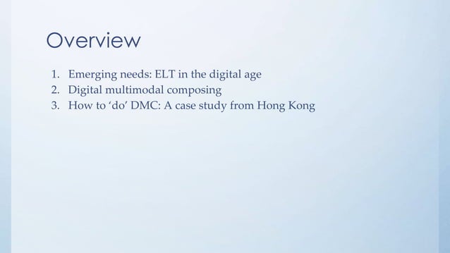 Digital Multimodal Composing How To Address Multimodal Communication Forms In Elt Ppt