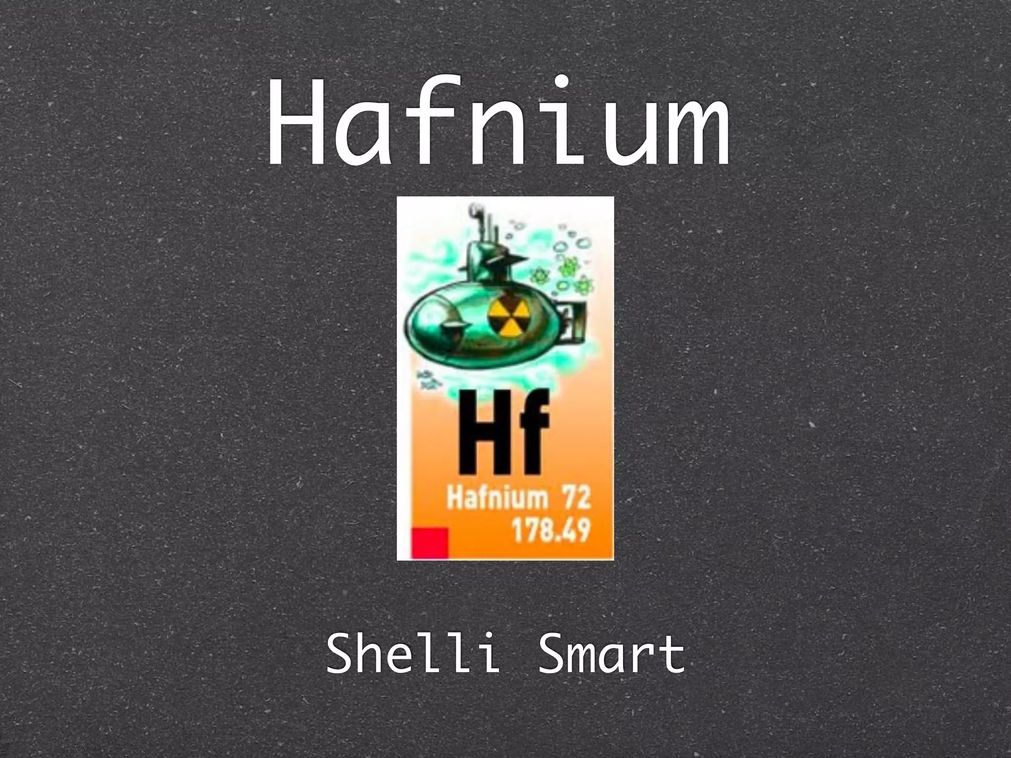Hafnium | KEY