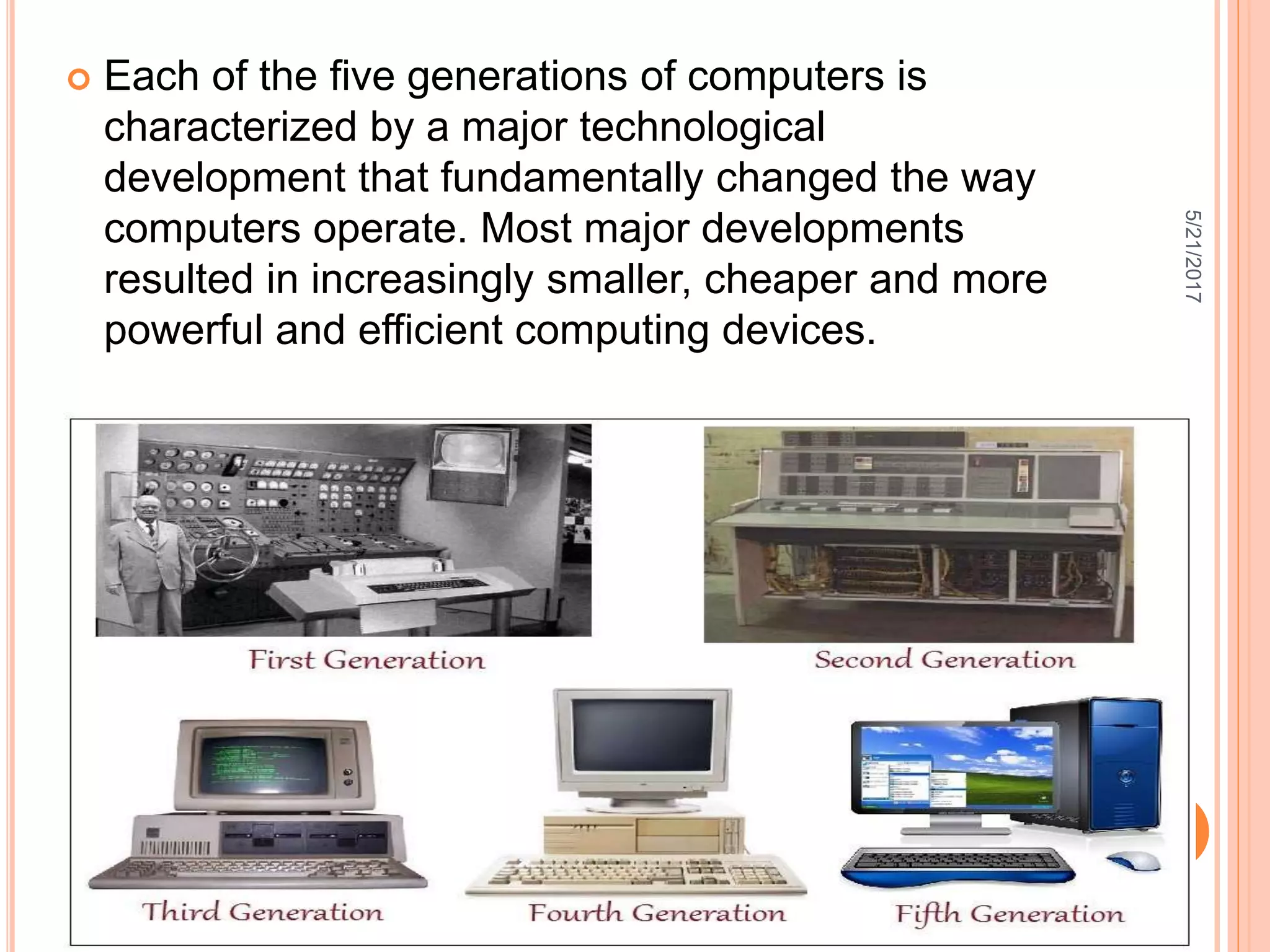 GENERATIONS OF COMPUTER | PPTX