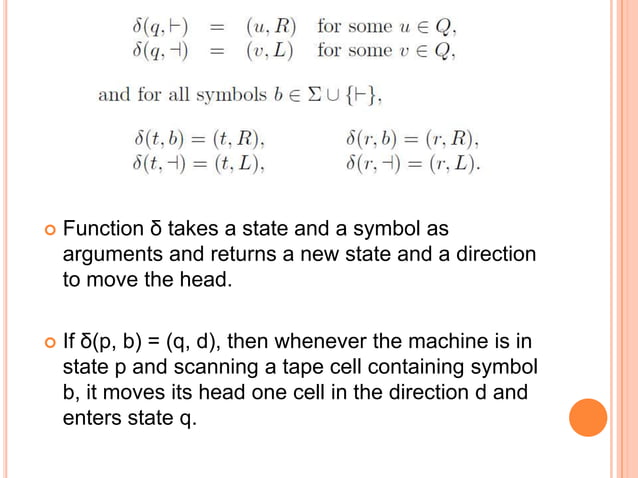 Two-way Deterministic Finite Automata | PPTX | Programming Languages | Computing