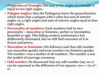 PYTHAGORAS | PPTX