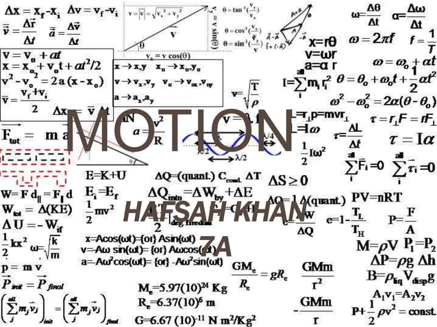 Motion- physics | PPT