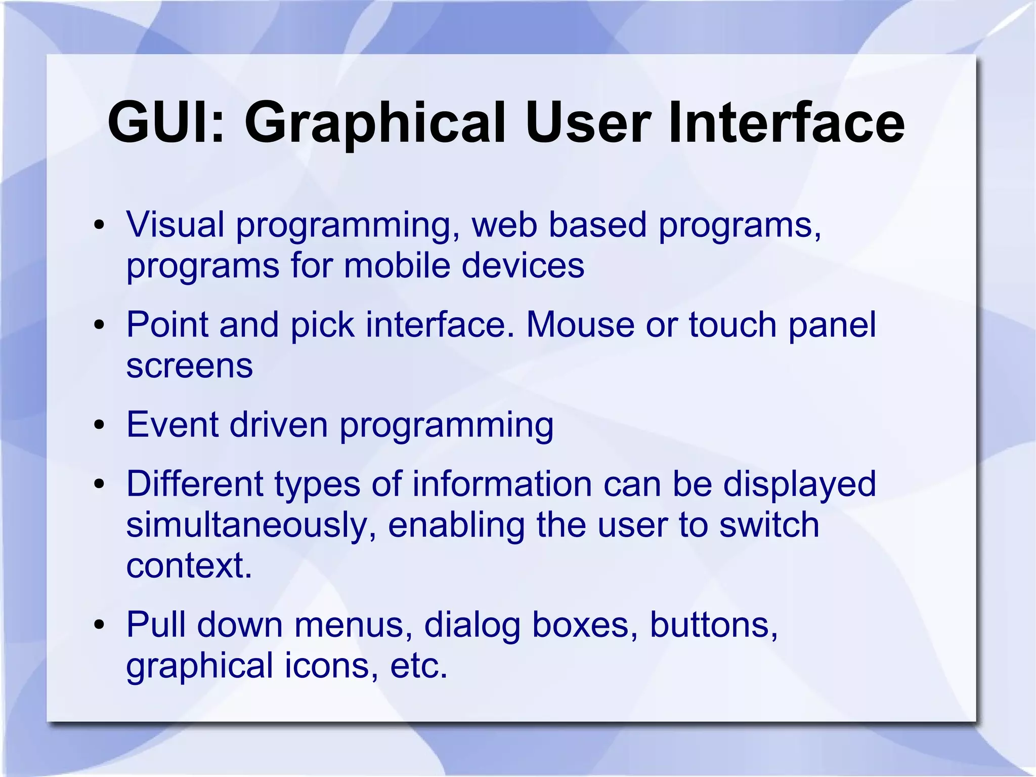 User Interface and User Experience | ODP