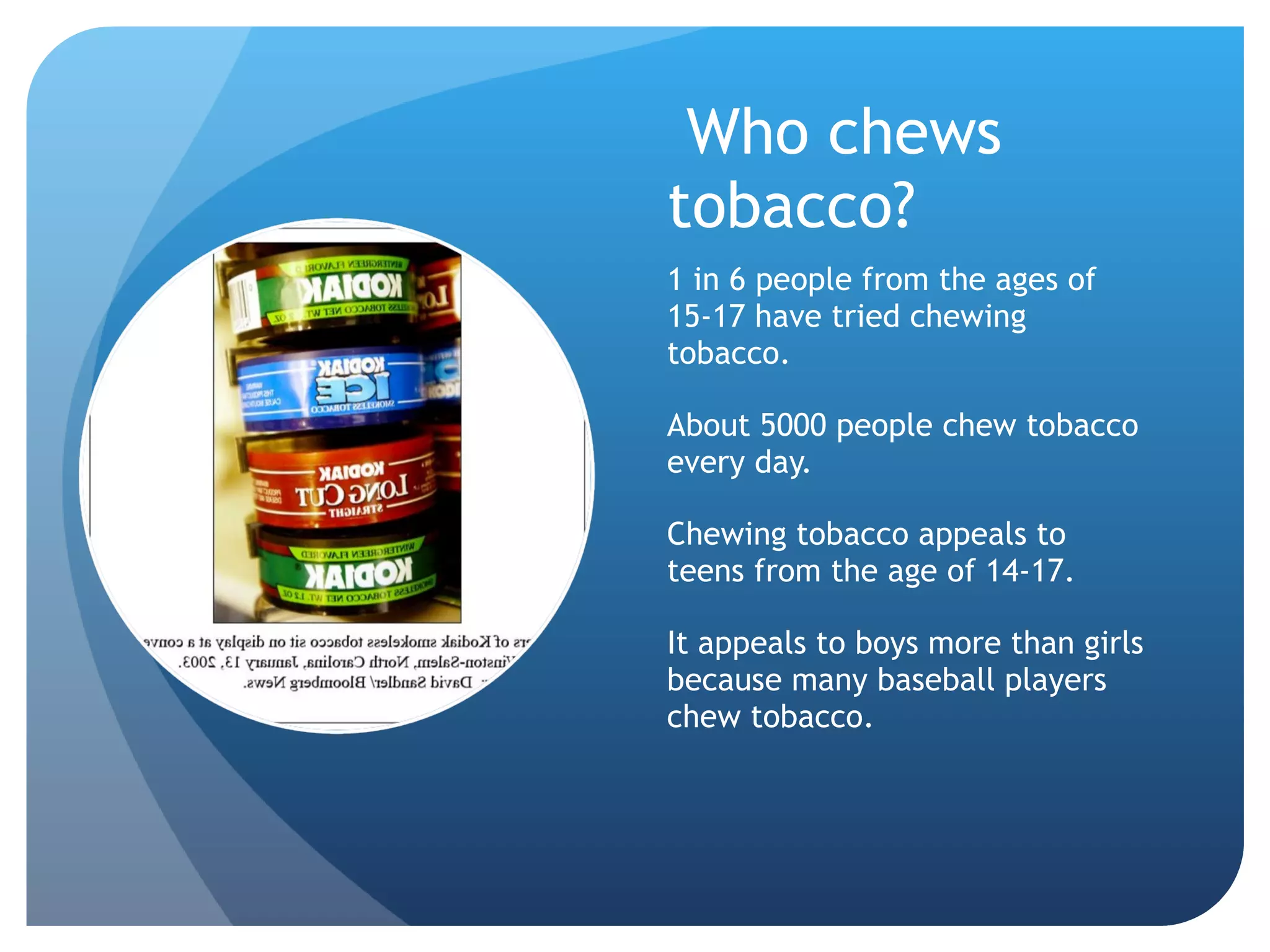 Hagan Chewing Tobacco | PPT | Illegal Drugs, Tobacco, eCigarettes ...