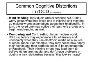 Annabella Hagen - Relationship OCD and the Doors of Uncertainty | PPTX
