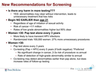Demystifying Gynecologic Cancer Screenings | PPT