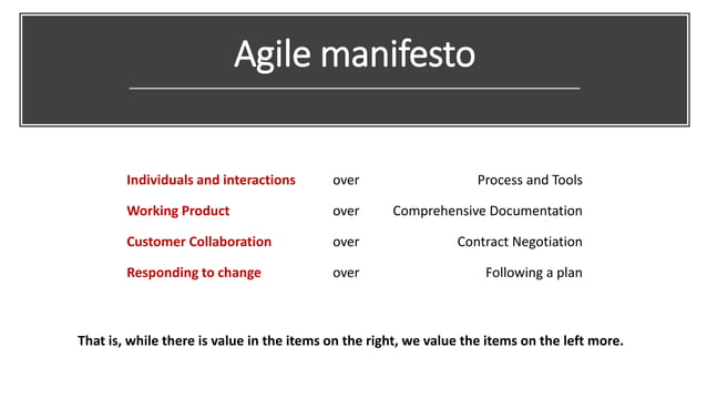 Agile in a nutshell | PPTX