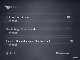 Palm Ares 1.0 Presentation | PPT
