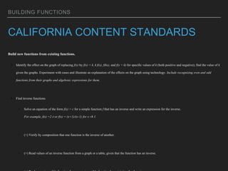 Building Functions | PPT