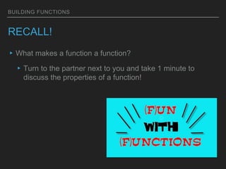 Building Functions | PPT