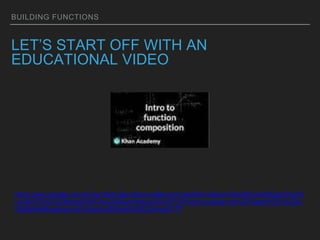 Building Functions | PPT