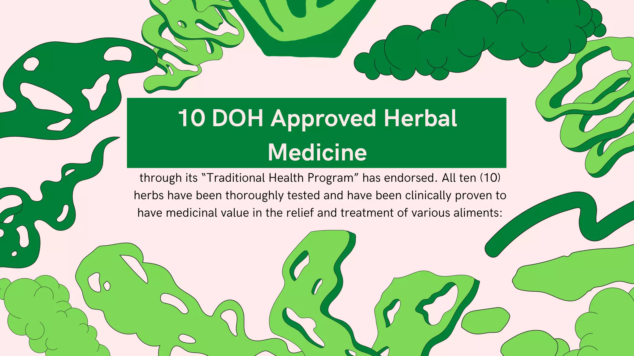 10 Halamang Gamot ng DOH | PDF