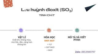 Hóa học 9 - Bài 2 - Một số oxit quan trọng | PPTX