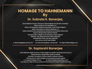 HAHNEMANN | PPT