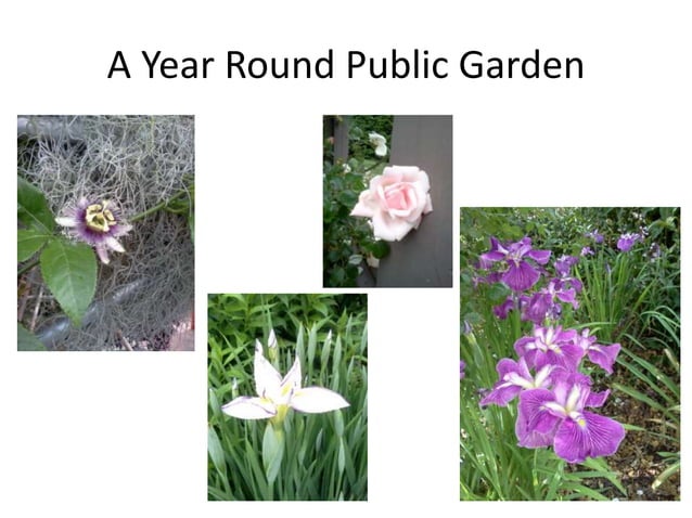 Hahn horticulture garden at virginia tech | PPTX