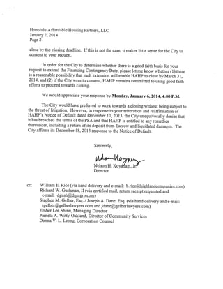 Hahp letter | PDF