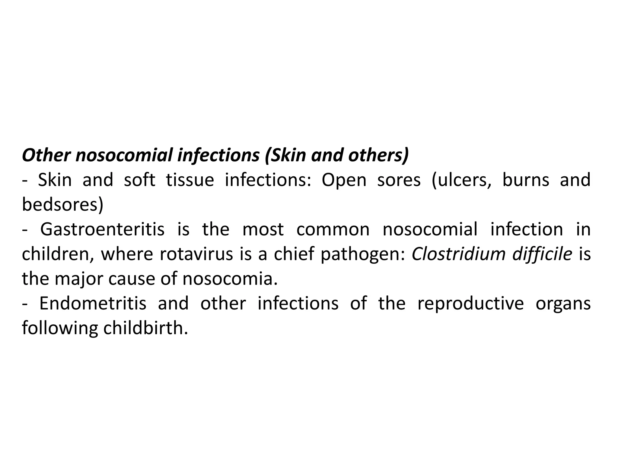 Hospital Acquired Infection | PPTX