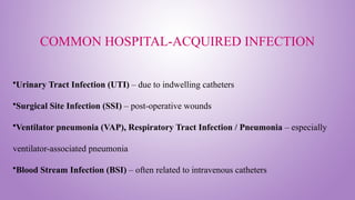 HOSPITAL ACQUIRED INFECTION NOTES FOR NURSING STUDENTS | PPTX