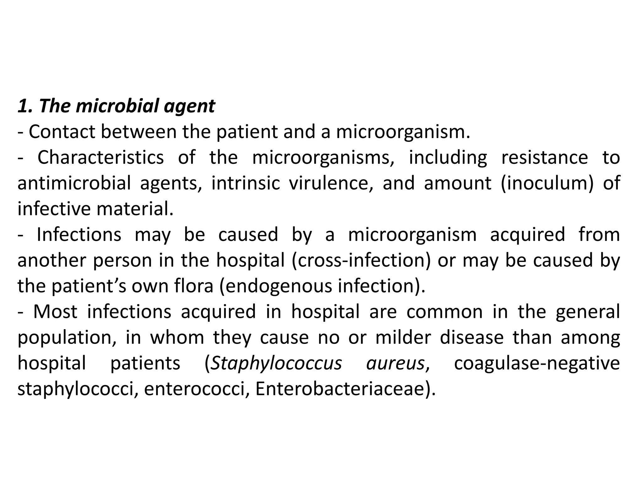 Hospital Acquired Infection (HAI) | PPTX