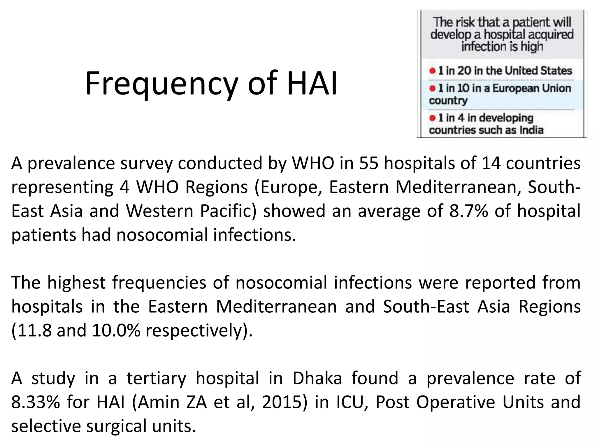 Hospital Acquired Infection (HAI) | PPTX