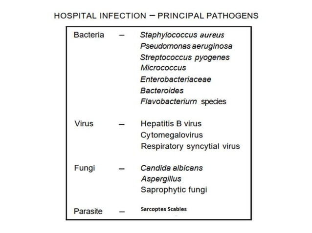 Hospital Acquired Infection (HAI) | PPTX