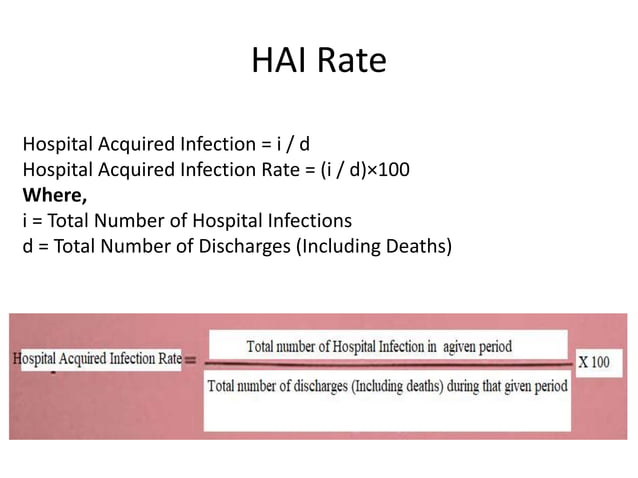 Hospital Acquired Infection (HAI) | PPTX