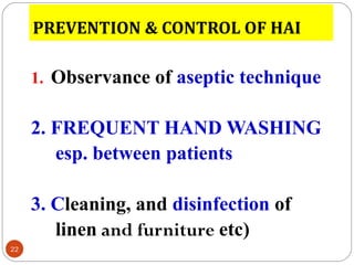 HEALTH CARE ASSOCIATED INFECTION | PPT