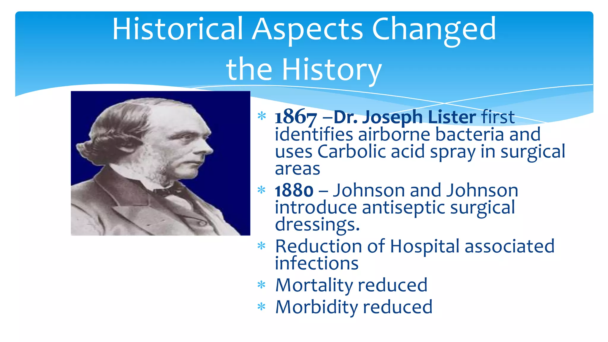 Hospital Aquired Infections and infection control in a healthcare setup ...