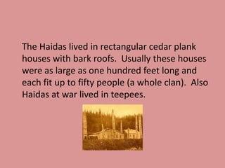 Haida tribe | PPTX