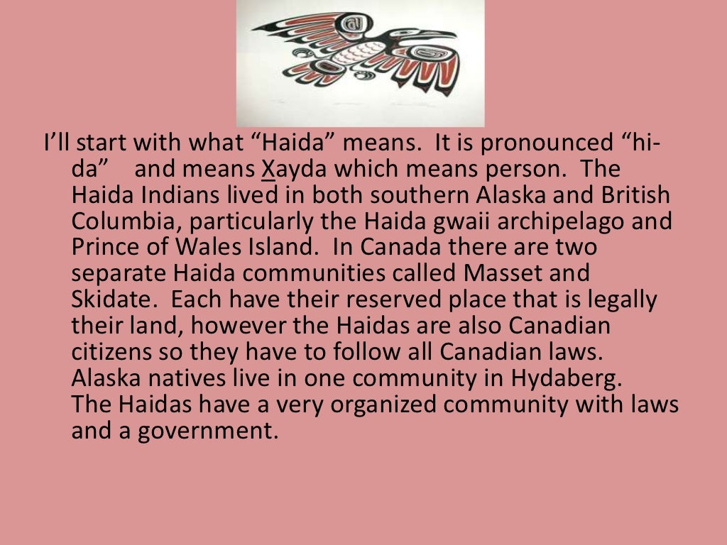Haida Tribe