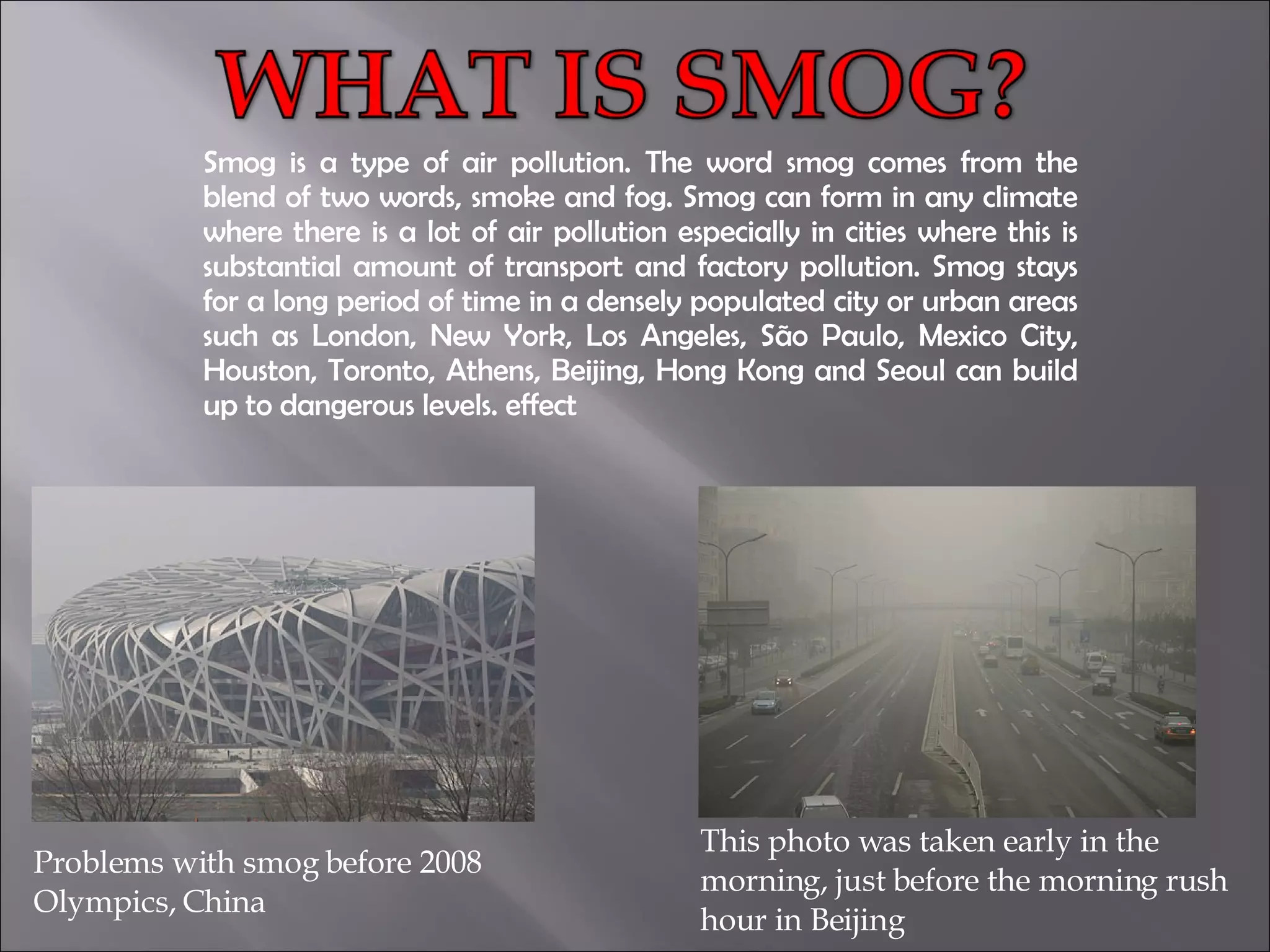 Smog | PPT