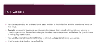 Validity and Reliability of an Instrument Brief Introduction.pptx
