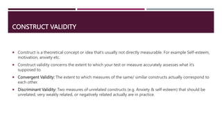 Validity and Reliability of an Instrument Brief Introduction.pptx