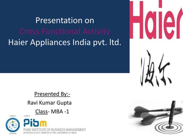 Haier presentation ravi (2) | PPT