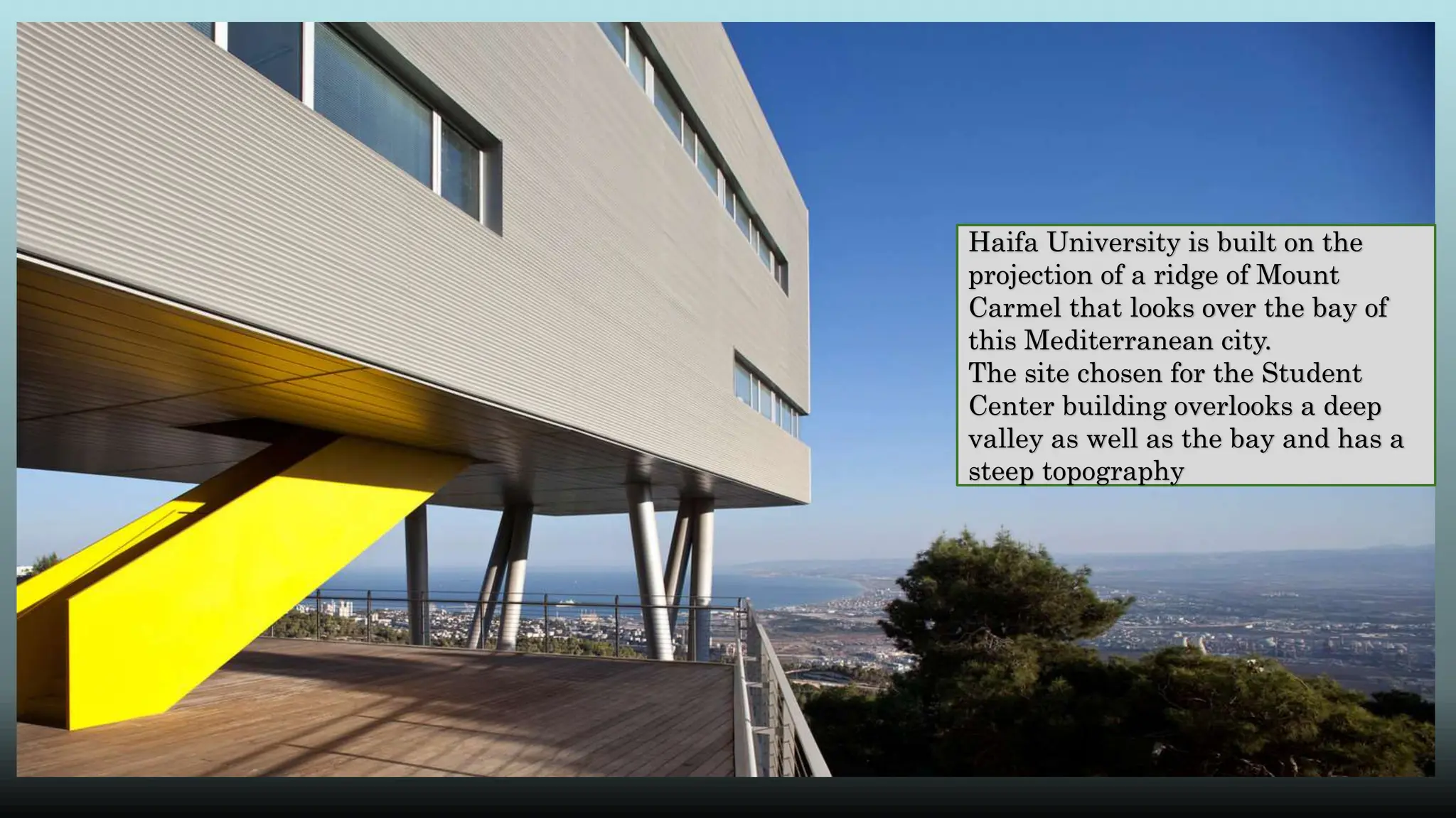 Haifa University Student Centre .pptxsaa | PPTX
