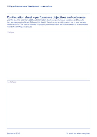 Performance and development_form | PDF