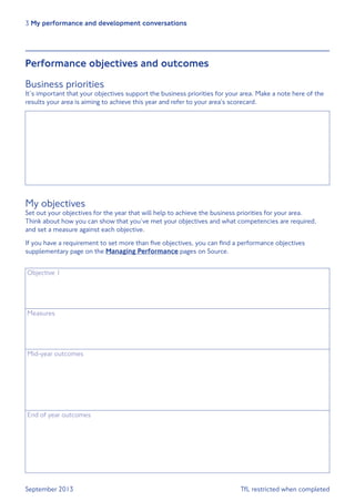 Performance and development_form | PDF