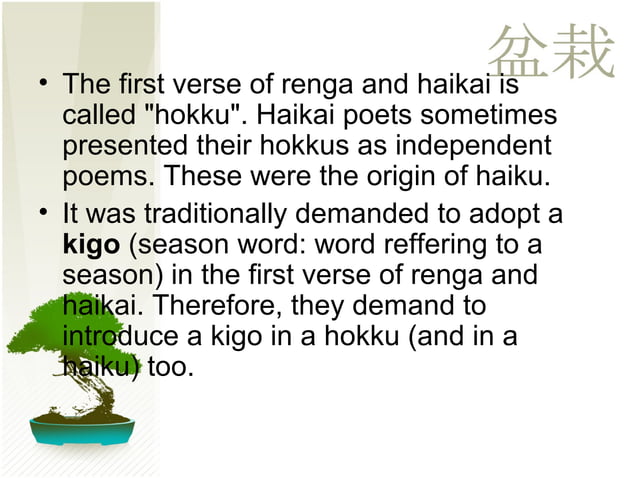 The Basics of Haiku | PPT