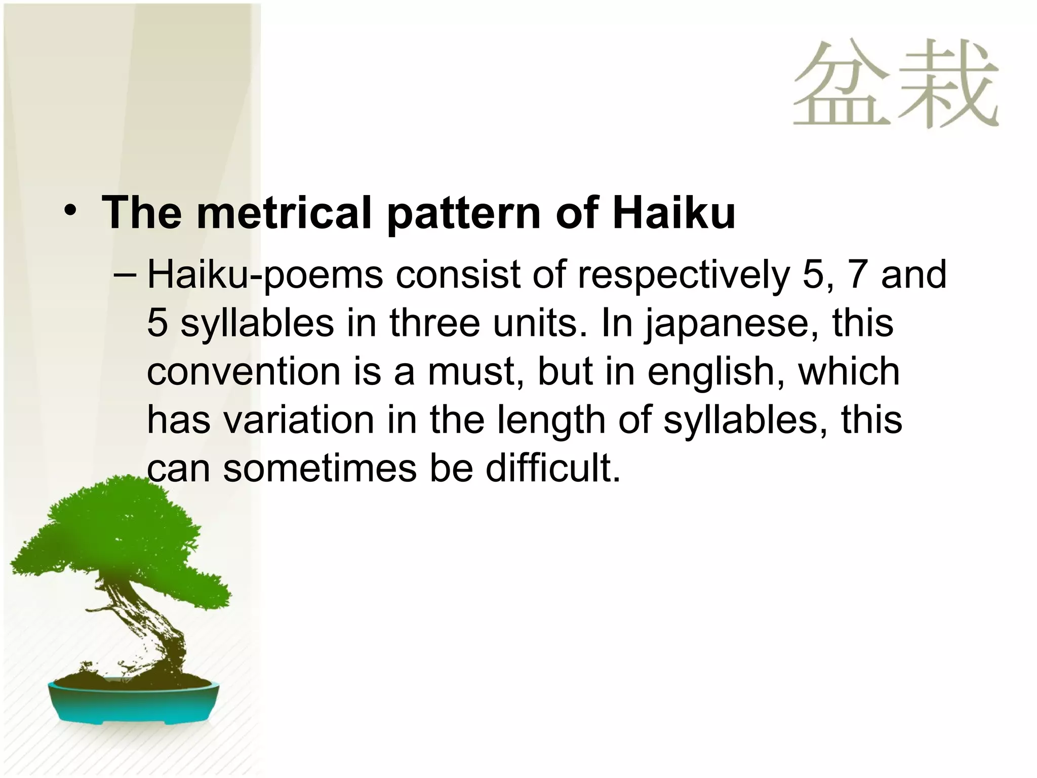 Haiku | PPT