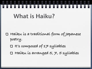 Haiku | PPT