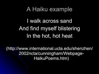 Haiku | PPT