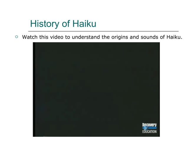Haiku | PPT