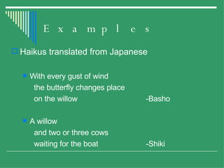 Haiku | PPT