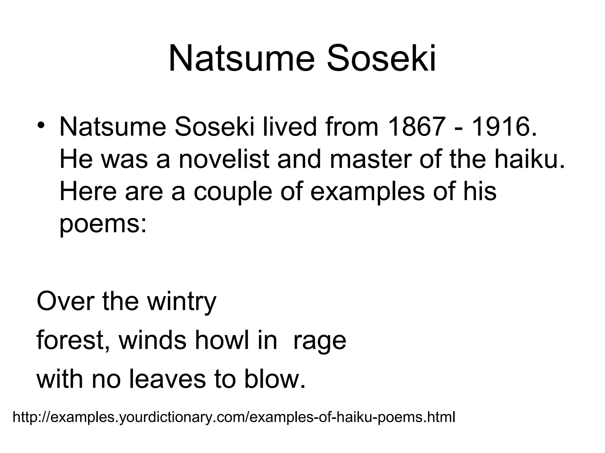 Haiku | PPT